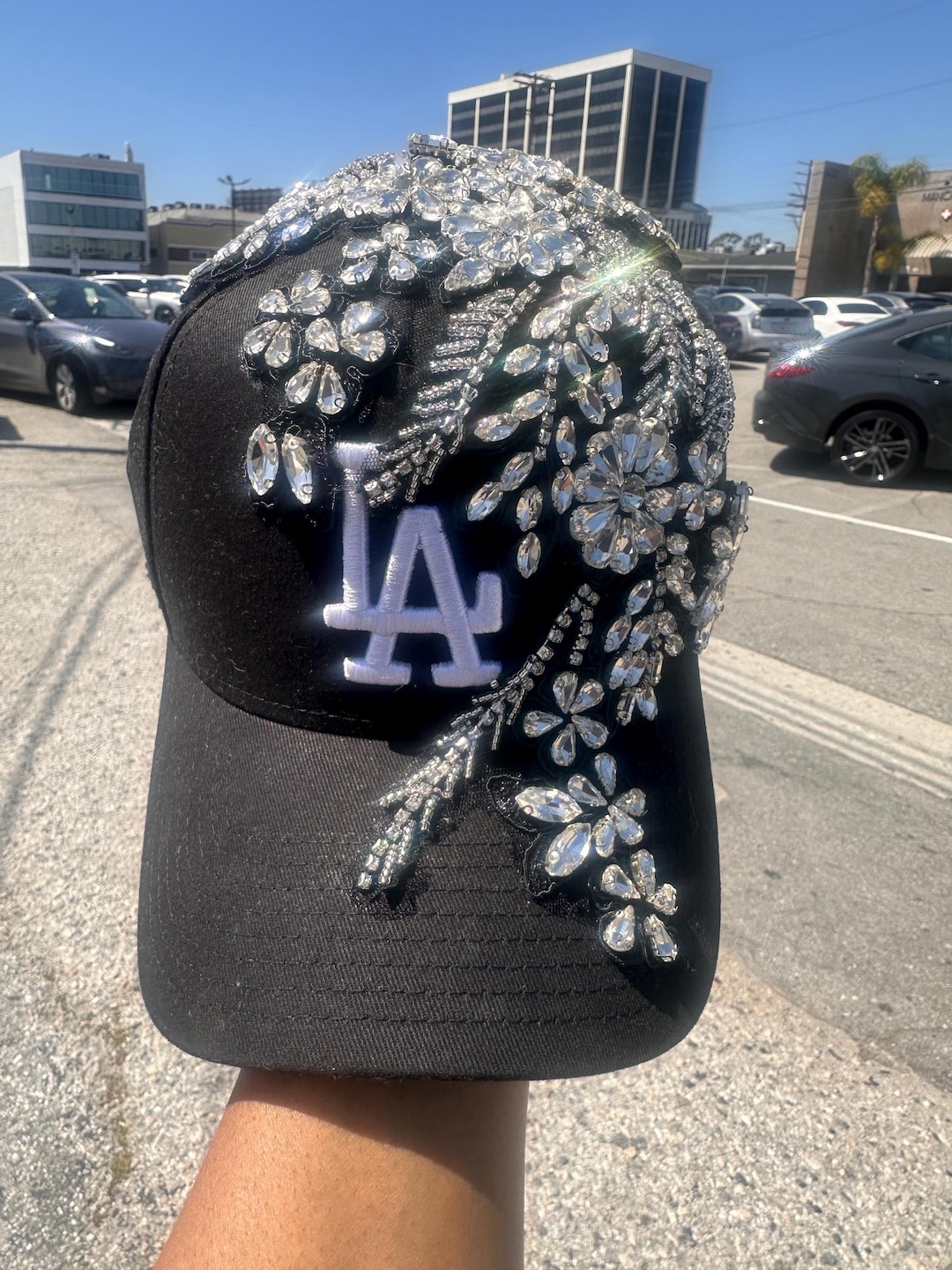 BLING BASEBALL HAT - Etsy