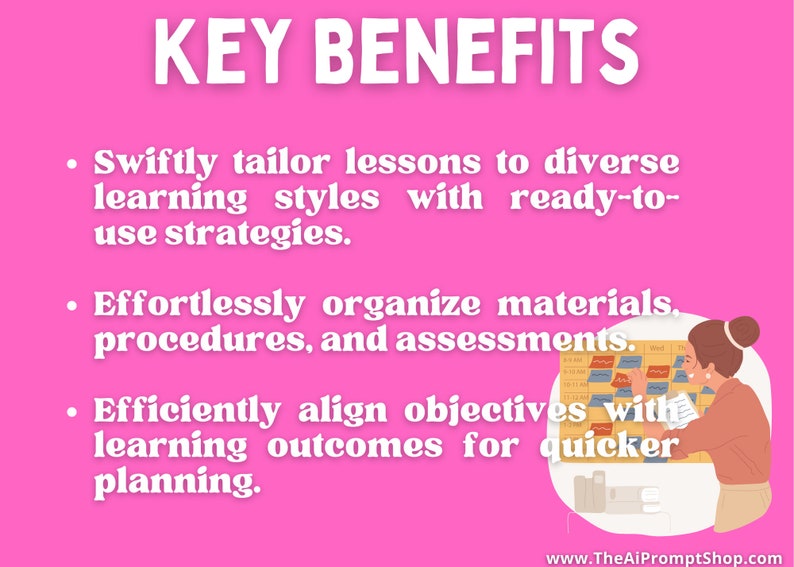 Chatgpt Prompts Lesson Plan Teachers AI Digital Download Chat GPT ...