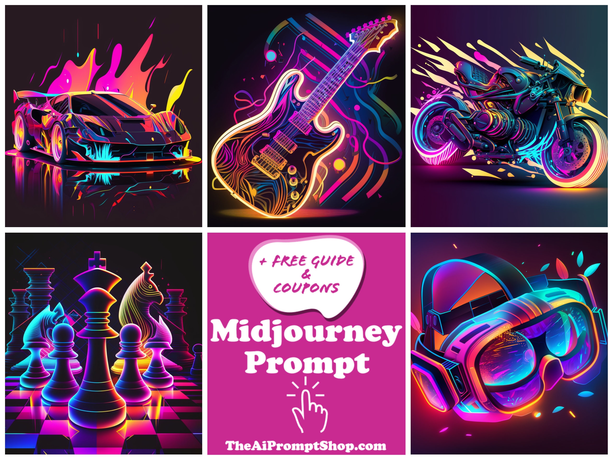 Best AI Professional Midjourney Prompts, Free Guide, Digital Art Download, Midjourney Ai Art ...