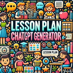 Ultimate Lesson Plan Ai Chatgpt Generator Tool Customizable & Time ...