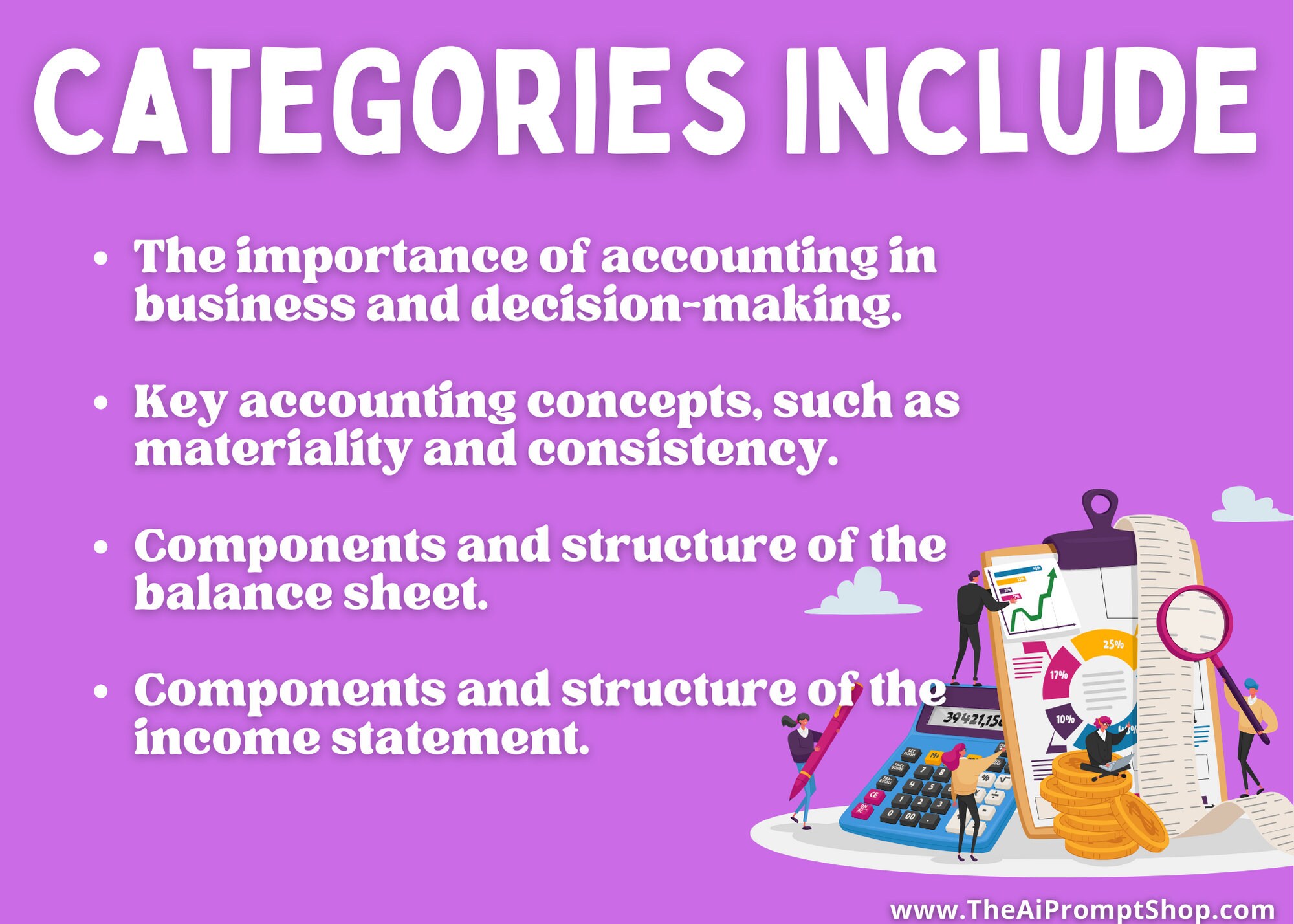 Chatgpt Prompts Accounting Basics AI Digital Download Chat GPT Prompts ...