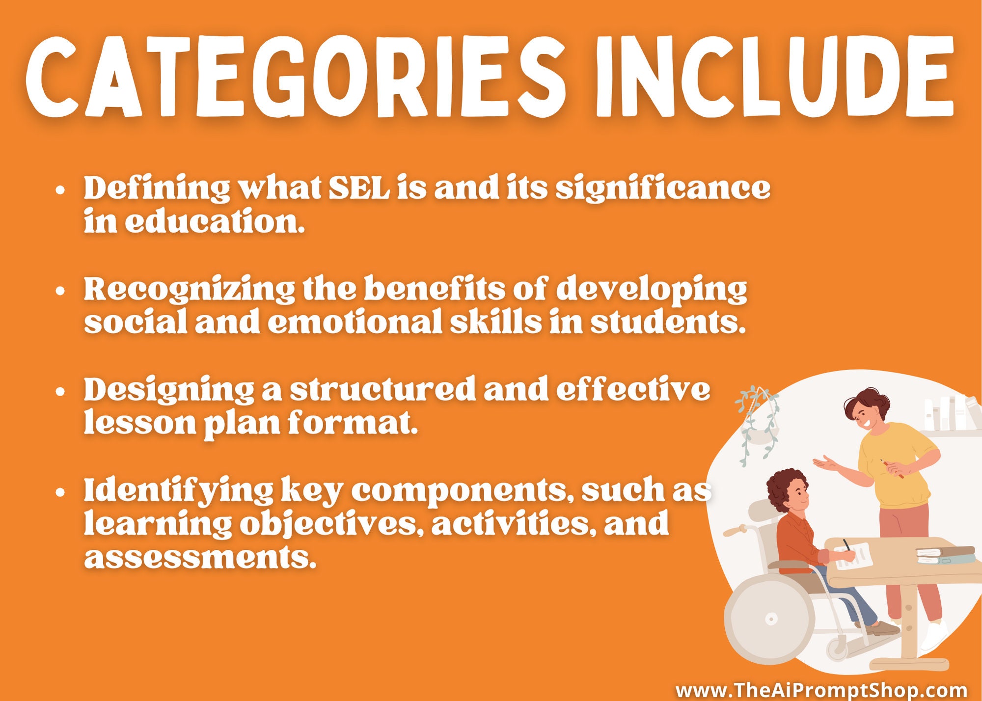 Chatgpt Prompts Social and Emotional Learning AI Digital Download Chat ...