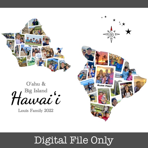 State Photo Collage - Etsy