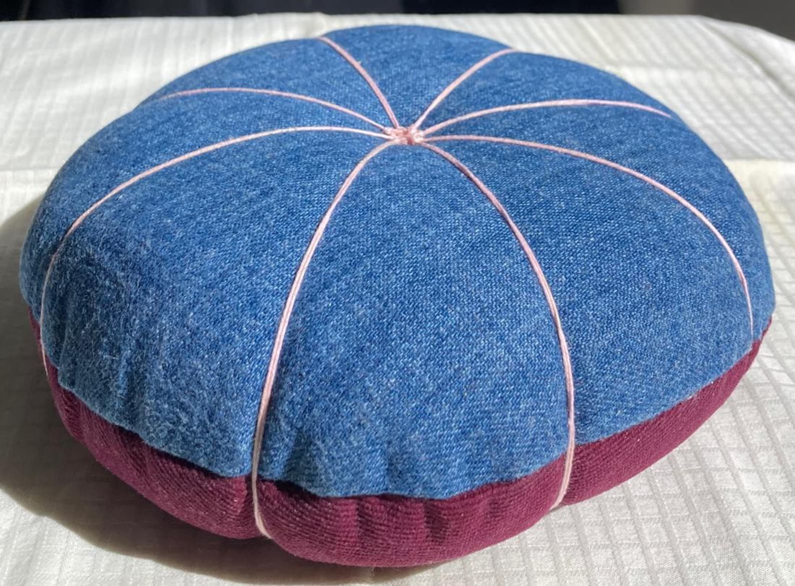 Jumbo Pin Cushion, XL Two-tone Pin Cushion, - Etsy