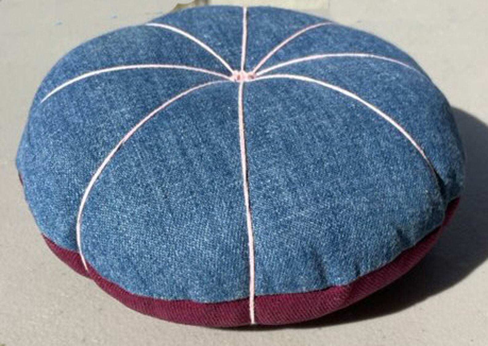 Jumbo Pin Cushion XL Two-tone Pin Cushion - Etsy