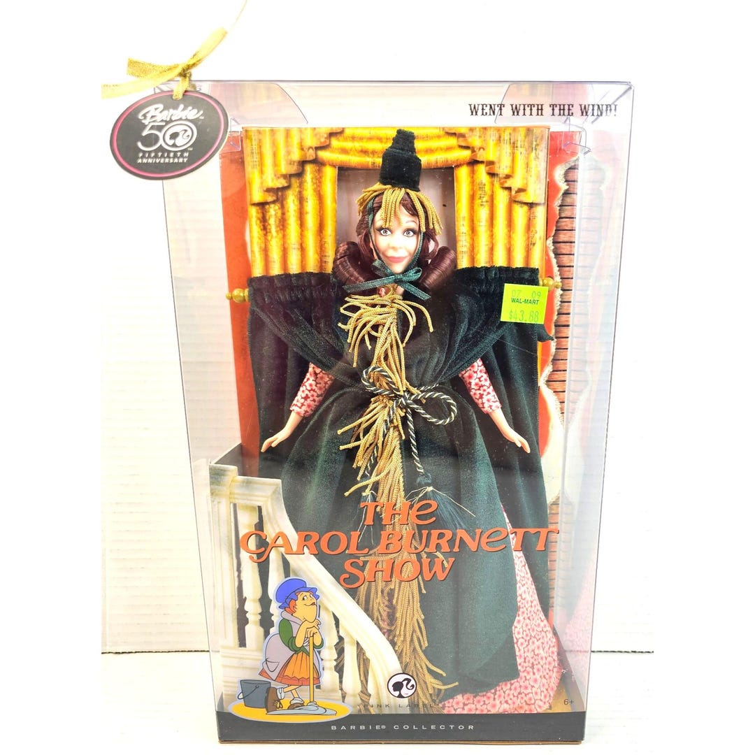 Barbie Collector Carol Burnett Show Went With the Wind Doll in Original ...