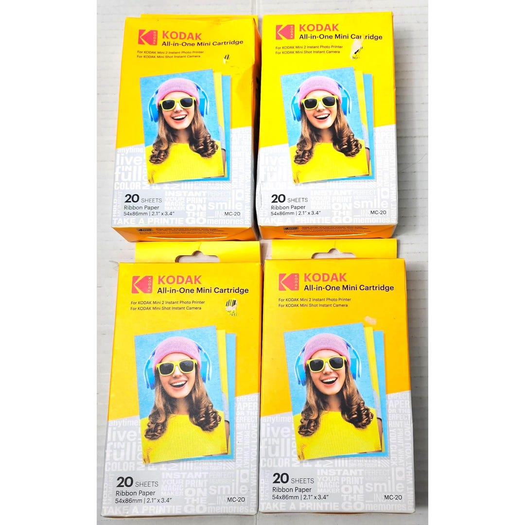 Kodak Mini Cartridge MC 20 Kodak Mini Shot Instant Camera 20 Sheets ...