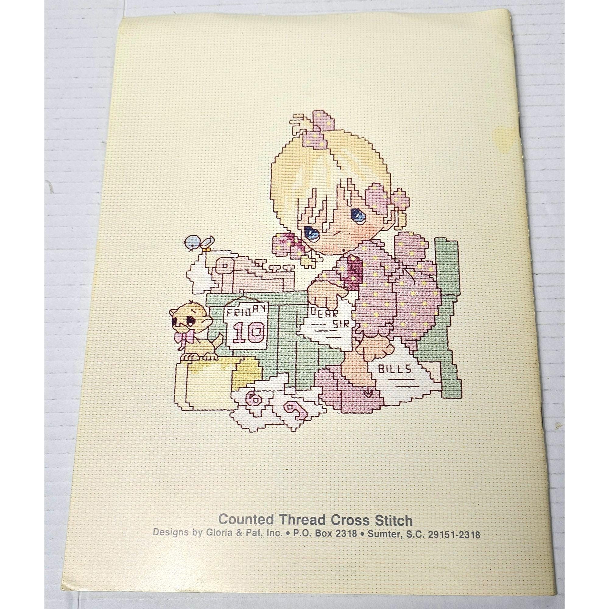 Precious Moments Cross Stitch Pattern Books Set of 3 Counted Designs - Etsy