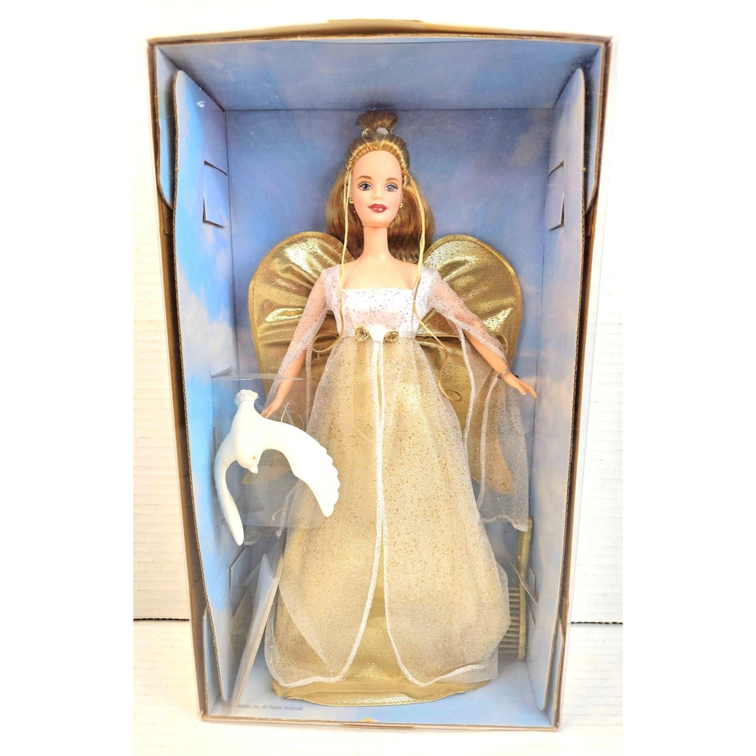 Special Edition Angelic Inspirations Barbie Doll Caucasian Blonde 1998 ...