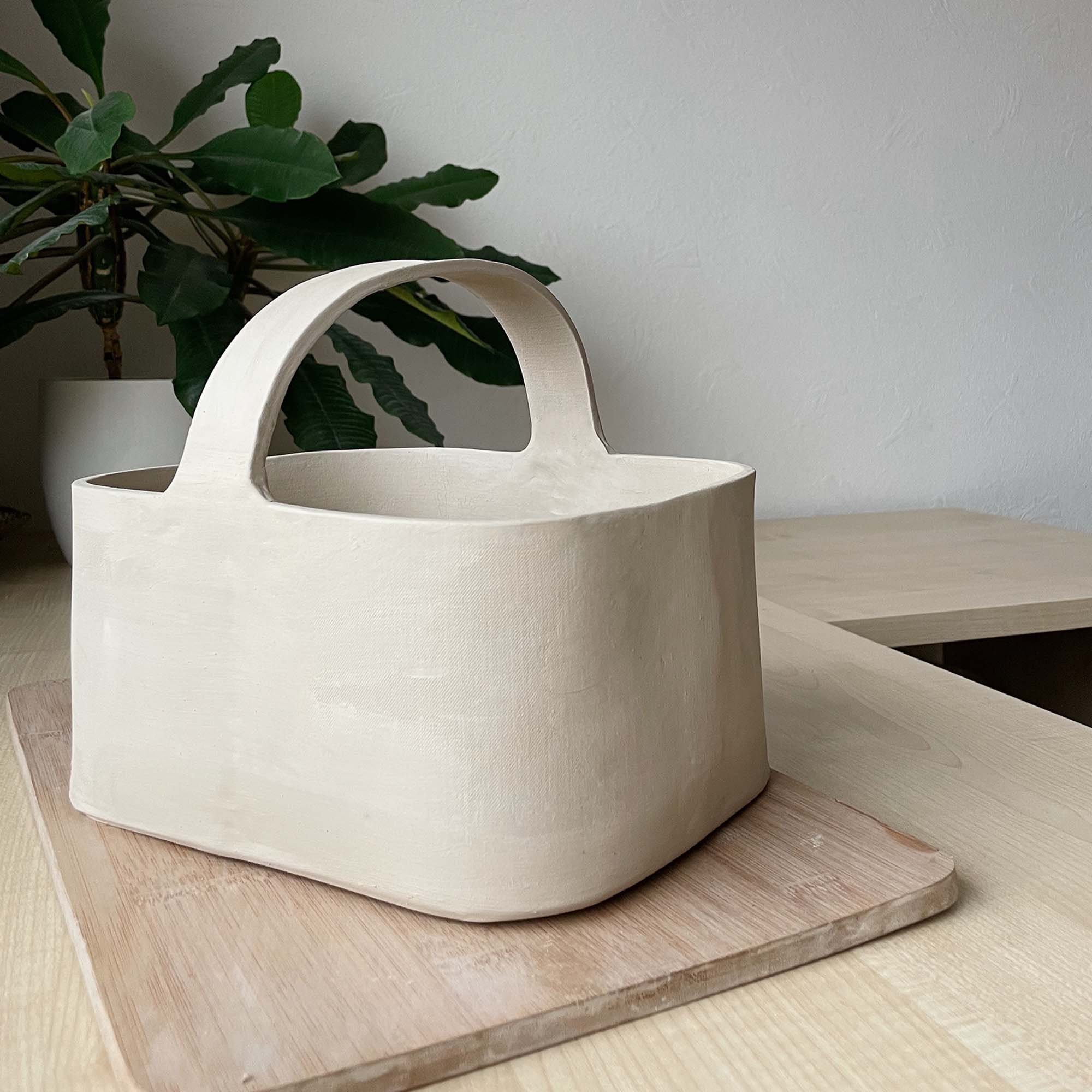 Ceramic Basket Template: DIY Pottery Slab Building (PDF Pattern) - Etsy