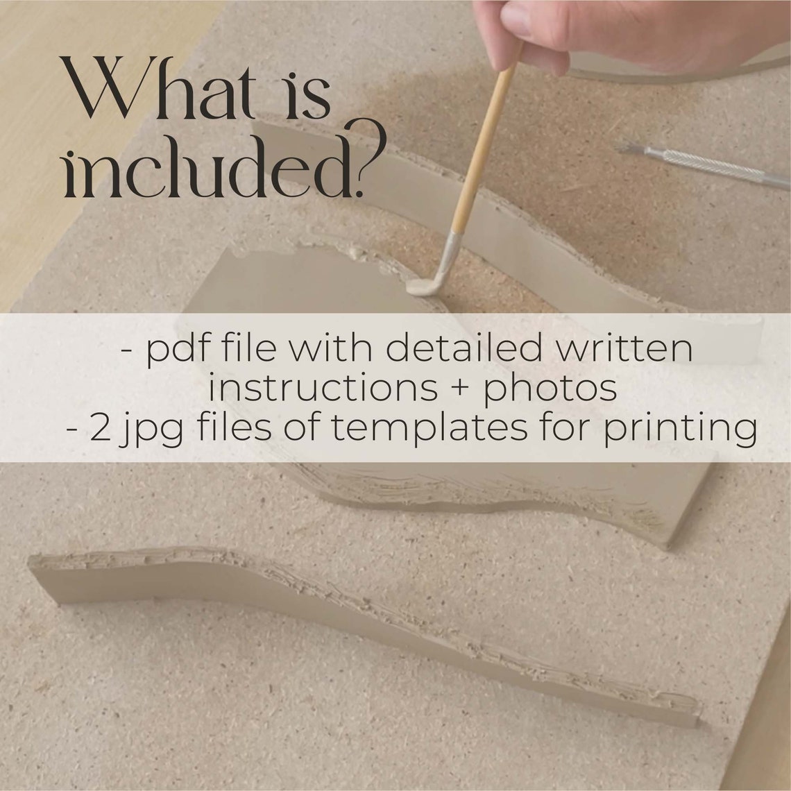 Pottery Vase Template Ceramics Tools Slab Building Vessel Easy DIY ...