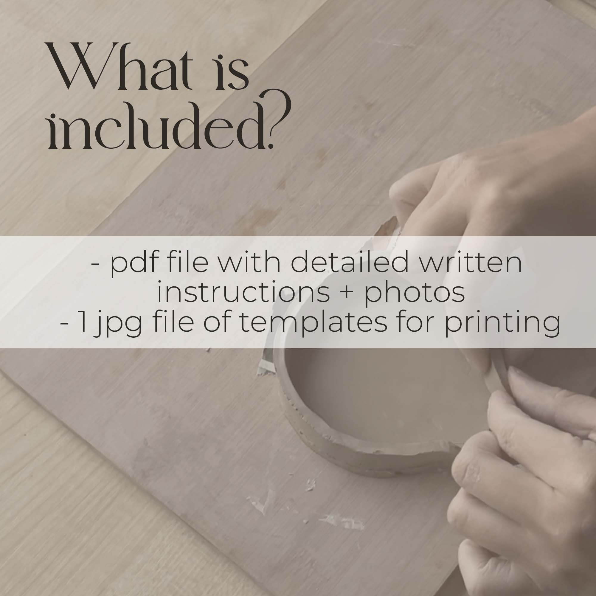 DIY Spoon Rest Template: Ceramics Slab Building Tutorial (PDF Download ...