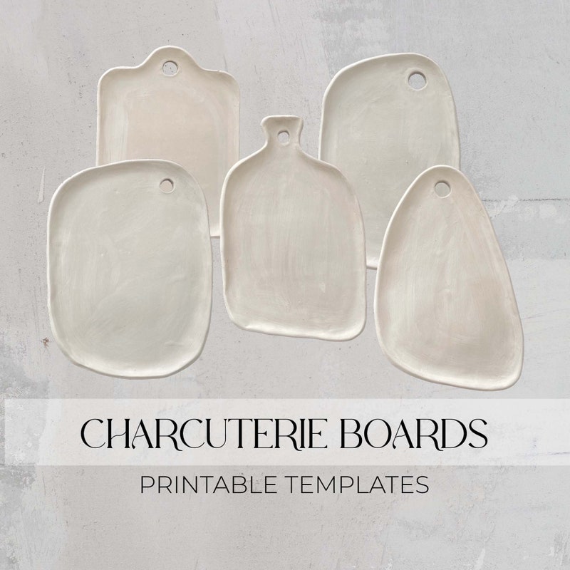 Charcuterie Board Clay Handmade - Etsy New Zealand