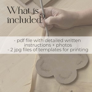 Lidded Flower Shaped Box Template | Ceramics Tools | Slab Building Jar ...