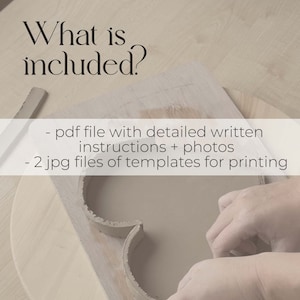 Heart Plate Template | Ceramics Tools | Valentine's Day Gift | Easy DIY ...