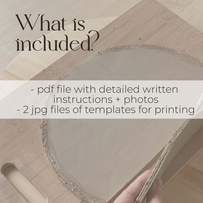 Simple Vase Template Ceramics Tools Slab Building Half Moon Pottery ...