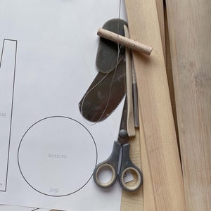 Big Jug Template | Ceramics Tools | Easy DIY Ceramics | Pottery ...