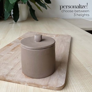 Lidded Jar Slab Building Template: DIY Pottery (PDF Pattern) - Etsy