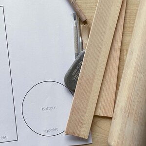 Goblet Template | Ceramics Tools | Slab Building Wine Glass | Easy DIY ...