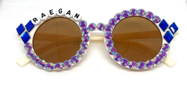 My Little Pony Rarity Sunglasses & Bracelet: Custom Name Party Favor - Etsy