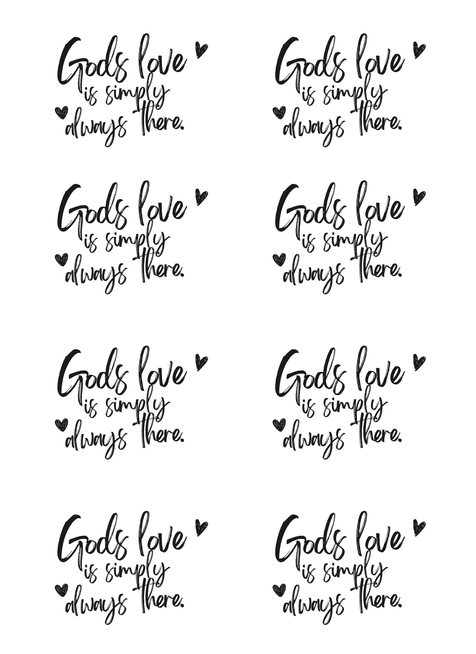 PRINTABLE Valentine’s Day Inspirational Gift Tags | Young Women, LDS ...