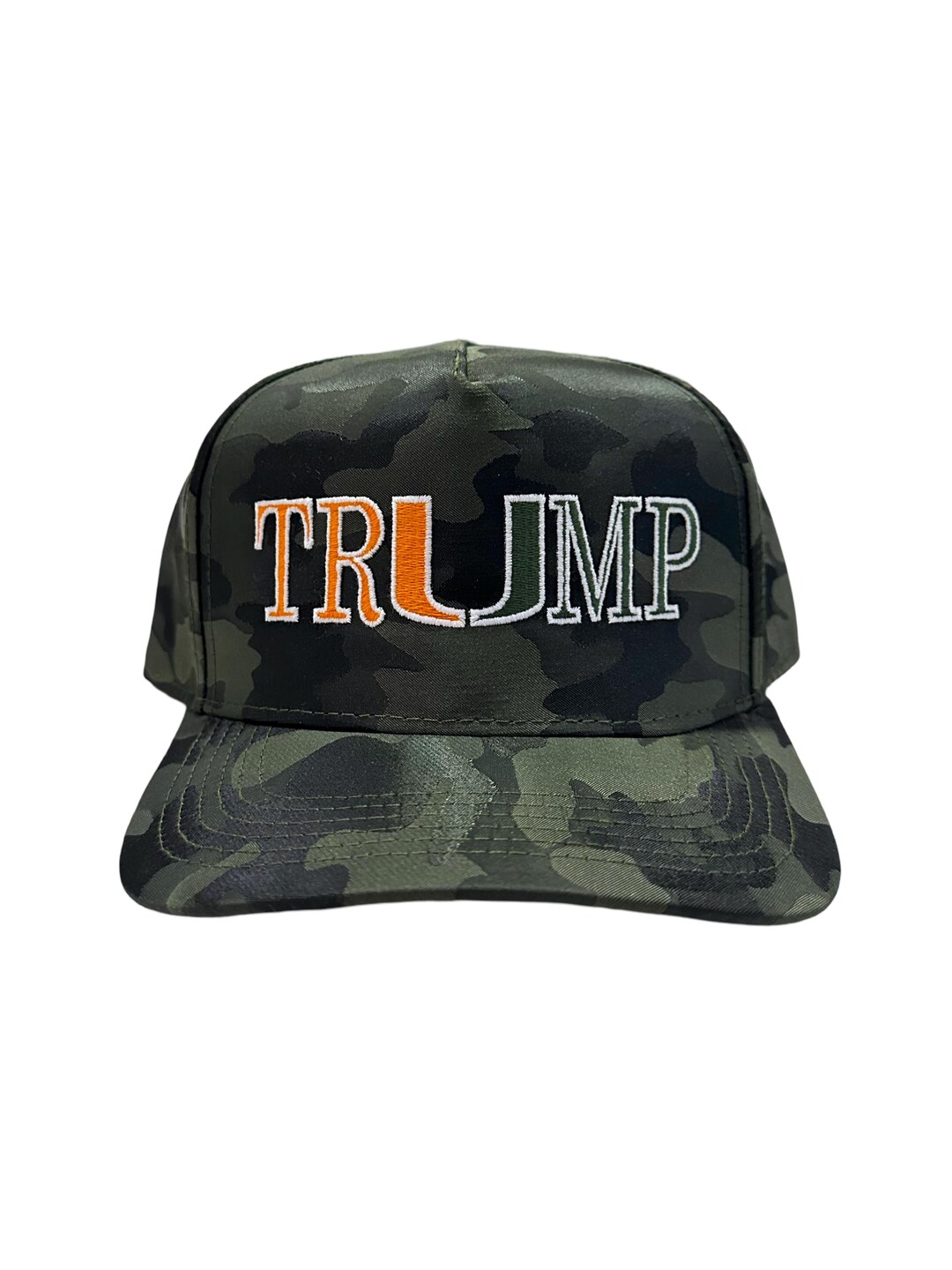 Embroidered Donald Trump Camo Miami Hat - Etsy