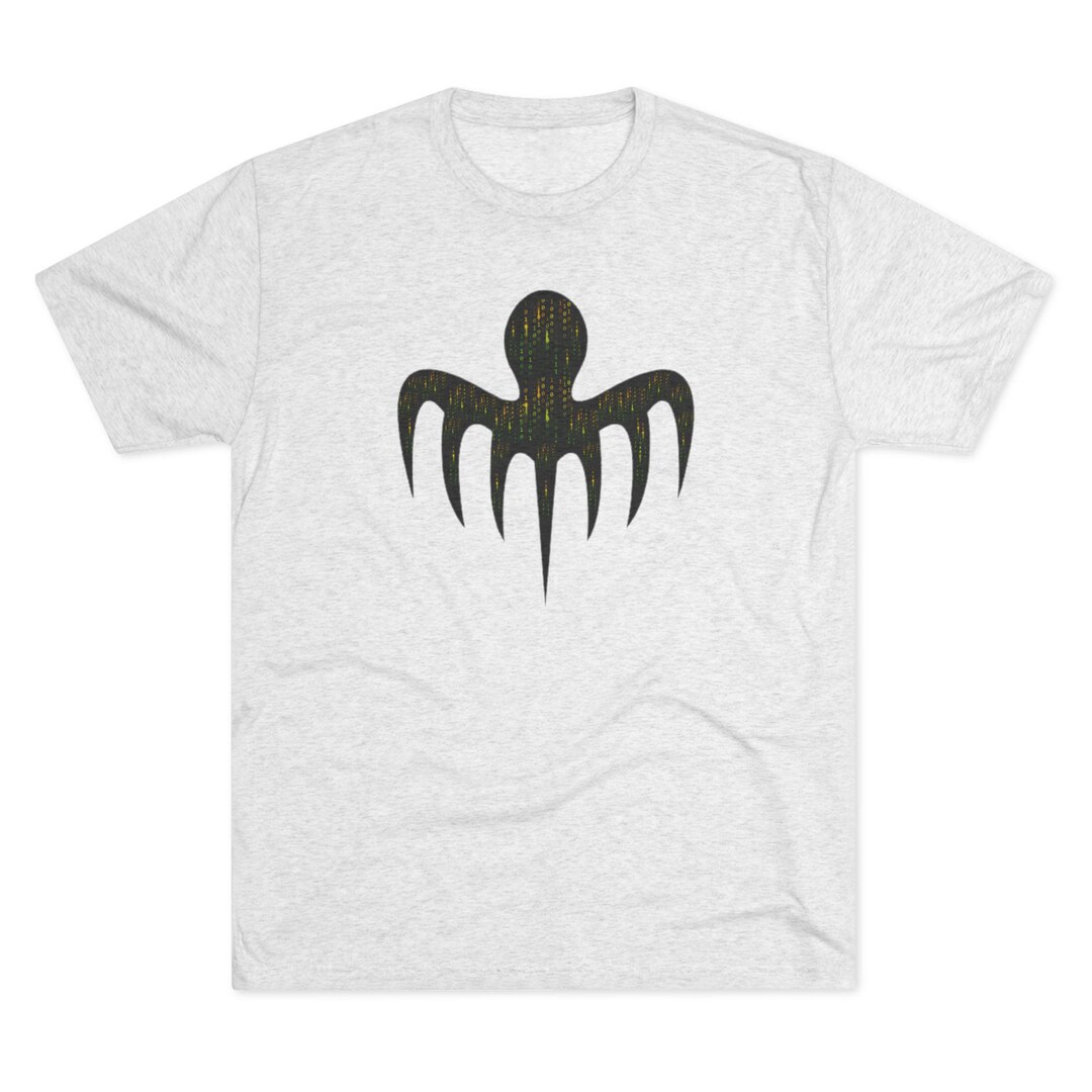Matrix Spectre James Bond Silhouette T-shirt | Minimal Octopus Tee - Etsy