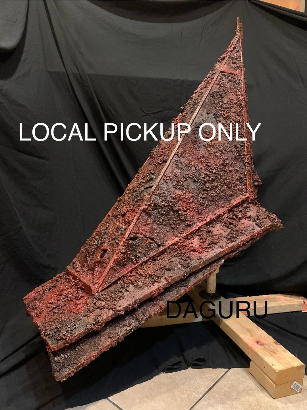 Pyramid Head Helmet, PICKUP ONLY, Cosplay, Statue, 1:1 Display. Full ...