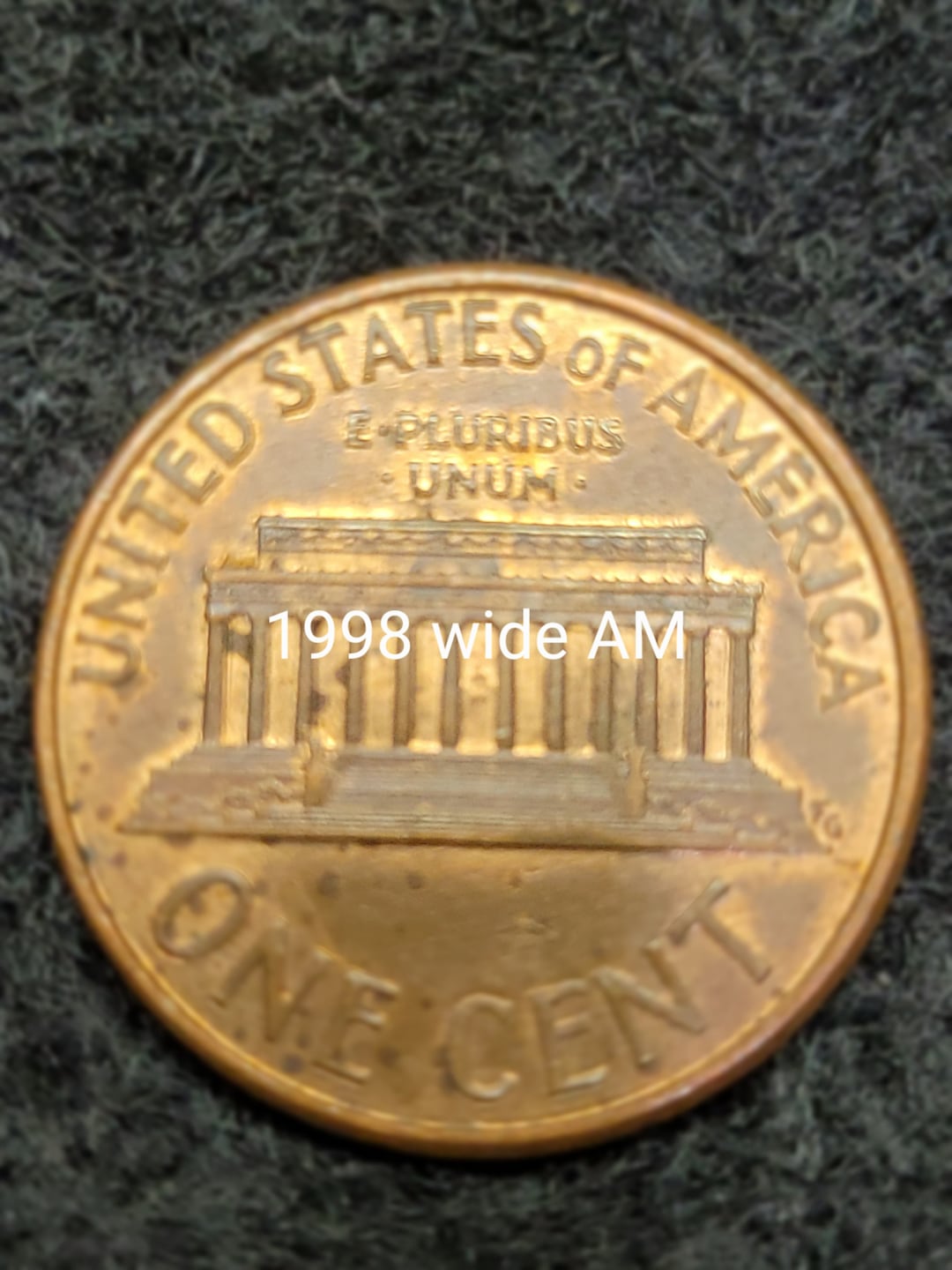 US Penny 1998 Wide AM - Etsy
