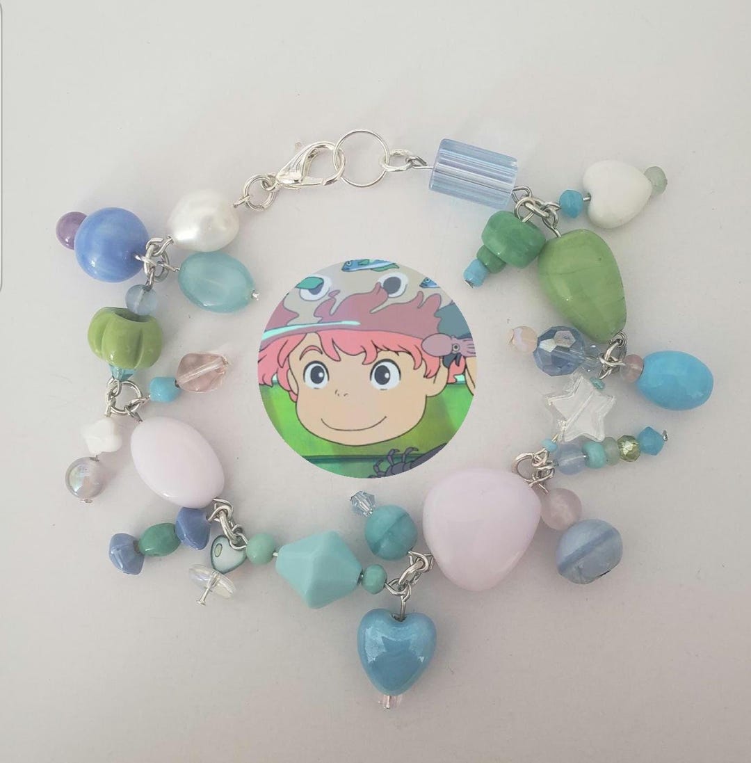 Handmade "ponyo" Clutter Bracelet - Etsy