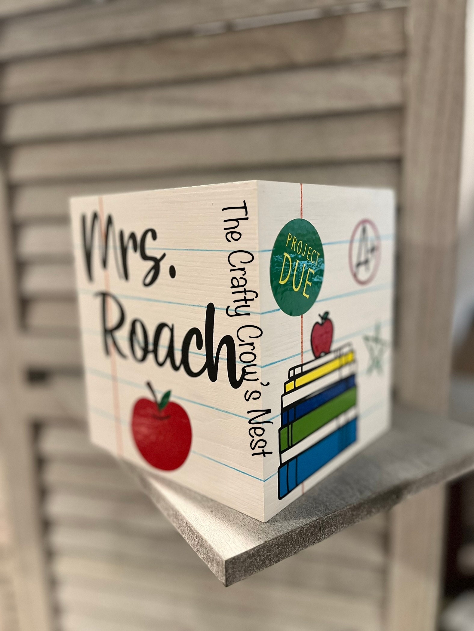 Wood Tissue Box Cover-teacher/therapist /nurse/hair Stylist/dance ...