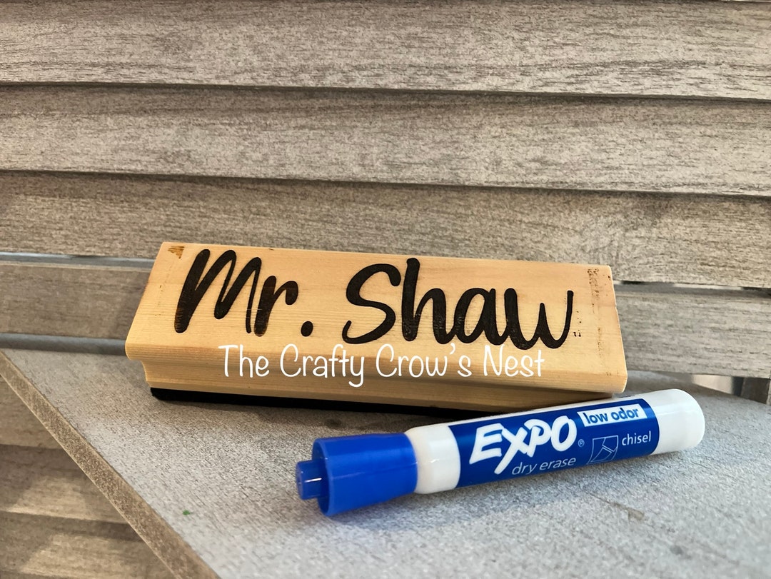 Custom Wooden Eraser - Etsy