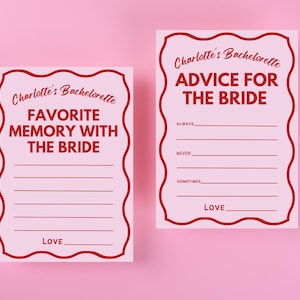 Bachelorette Party Games Bundle: Pink & Red, 11 Editable Games (digital ...