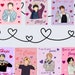 BTS Printable Valentine's Day Cards - Etsy