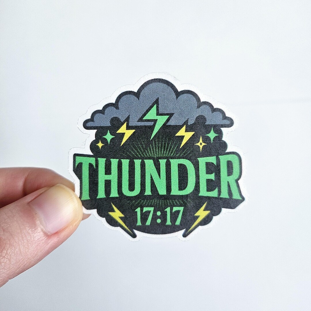 Thunder -- Seventeen (SVT) Inspired Vinyl Sticker - Etsy