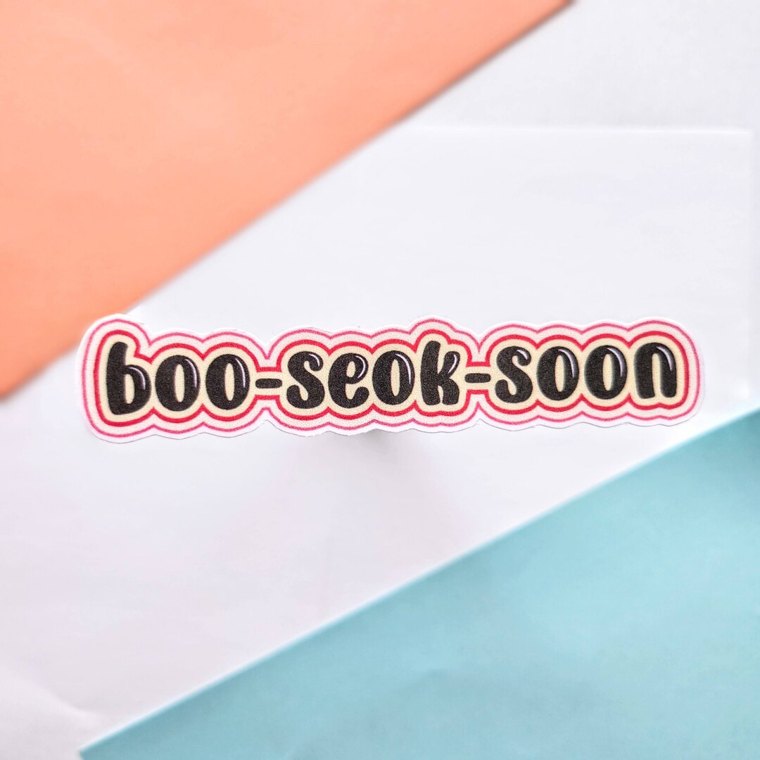 Booseoksoon Sticker -- Seventeen BSS Vinyl Sticker - Etsy