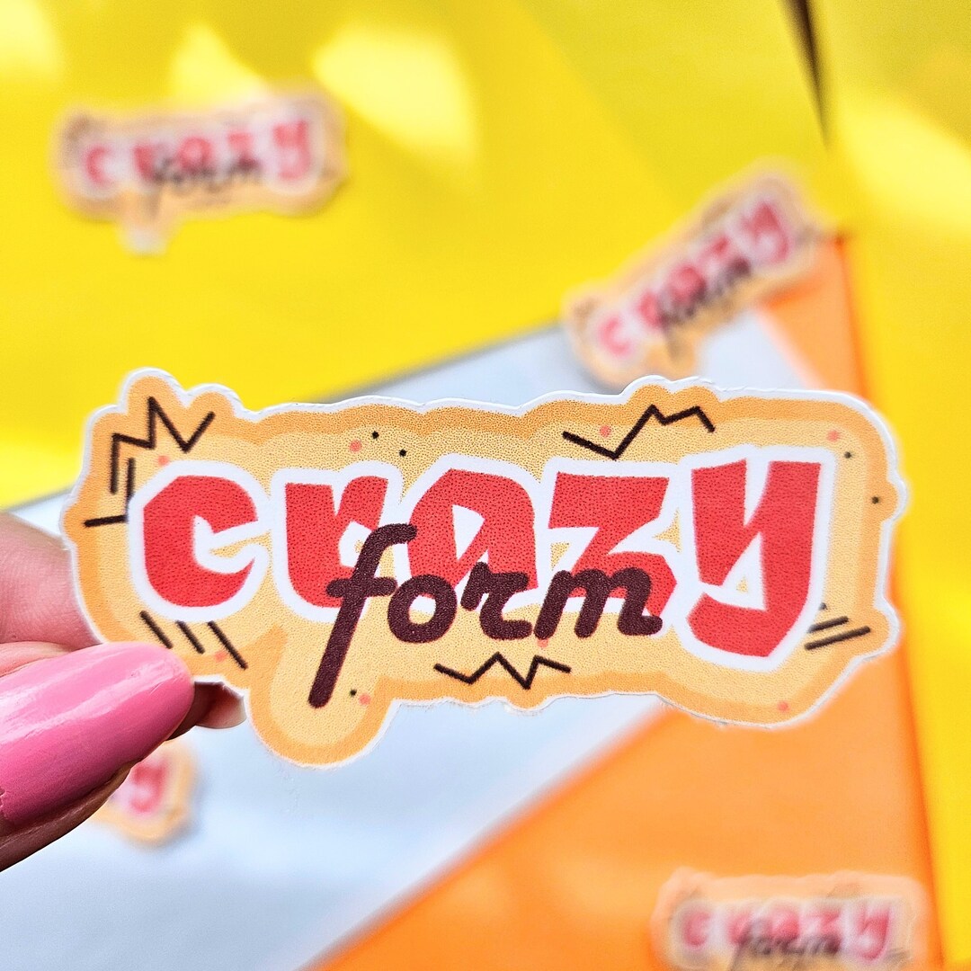 Crazy Form: ATEEZ Inspired Vinyl Sticker - Etsy
