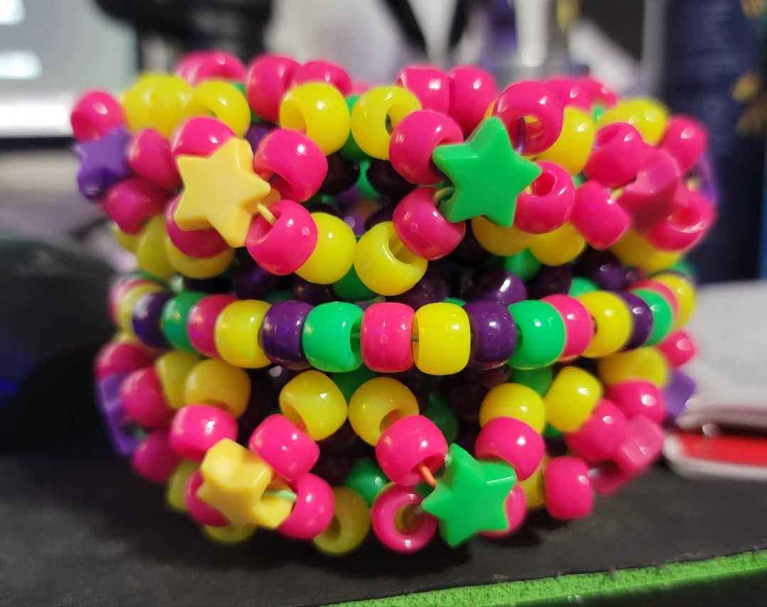 Mystery Mini Rotating Kandi Cuff - Etsy