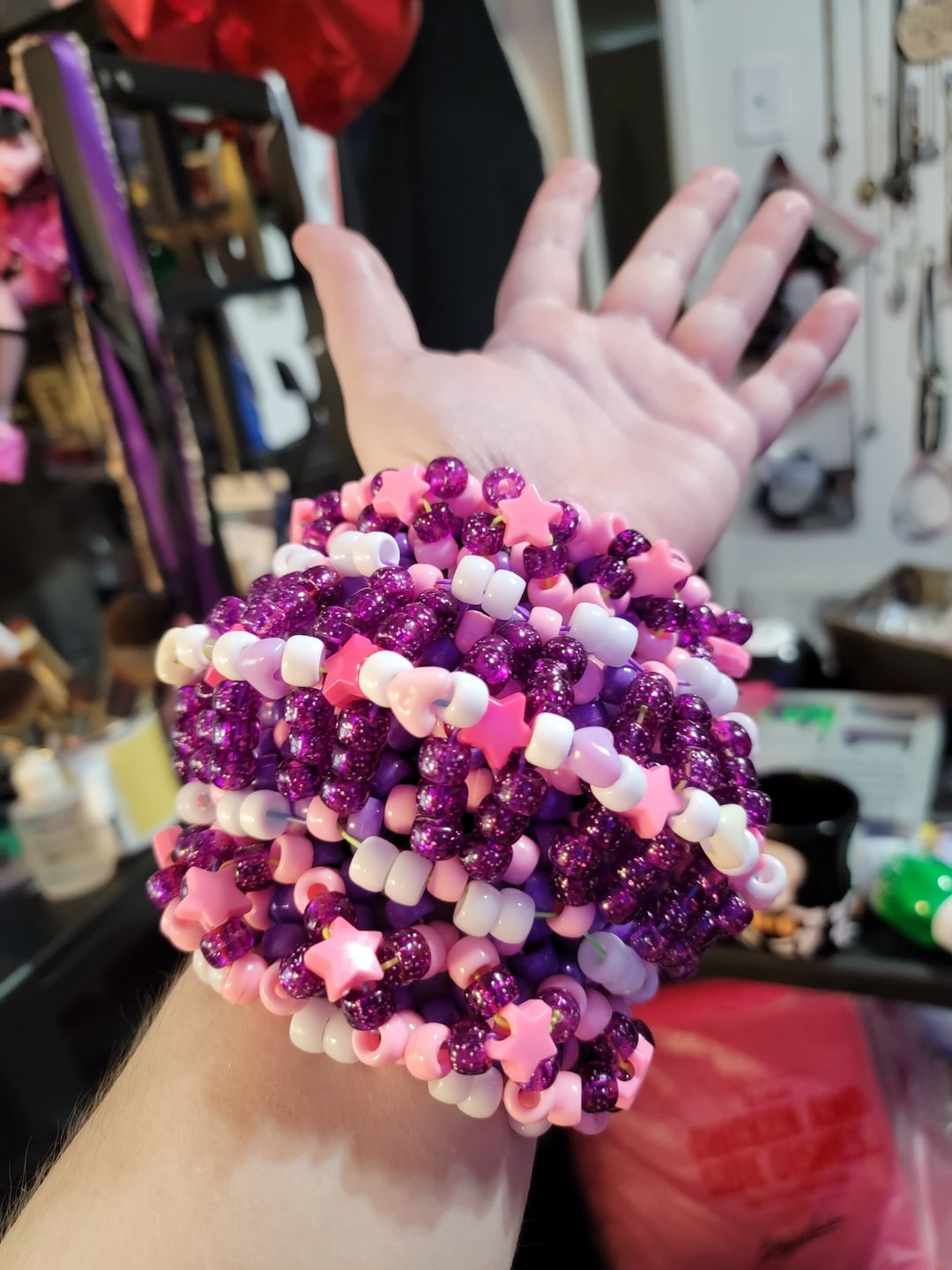 Chunky UFO Rotator Kandi Cuff - Etsy