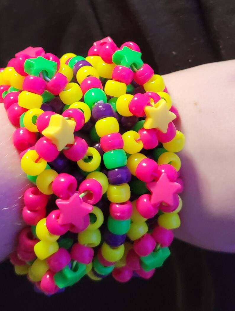 Mystery Mini Rotating Kandi Cuff - Etsy