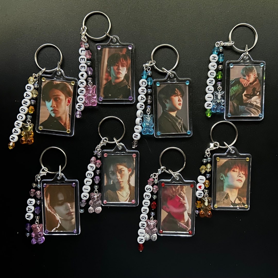 Stray Kids Member Keychains - Etsy