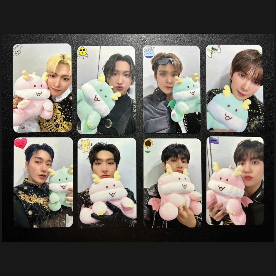 Ateez Dragon Plushie Photocards - Etsy