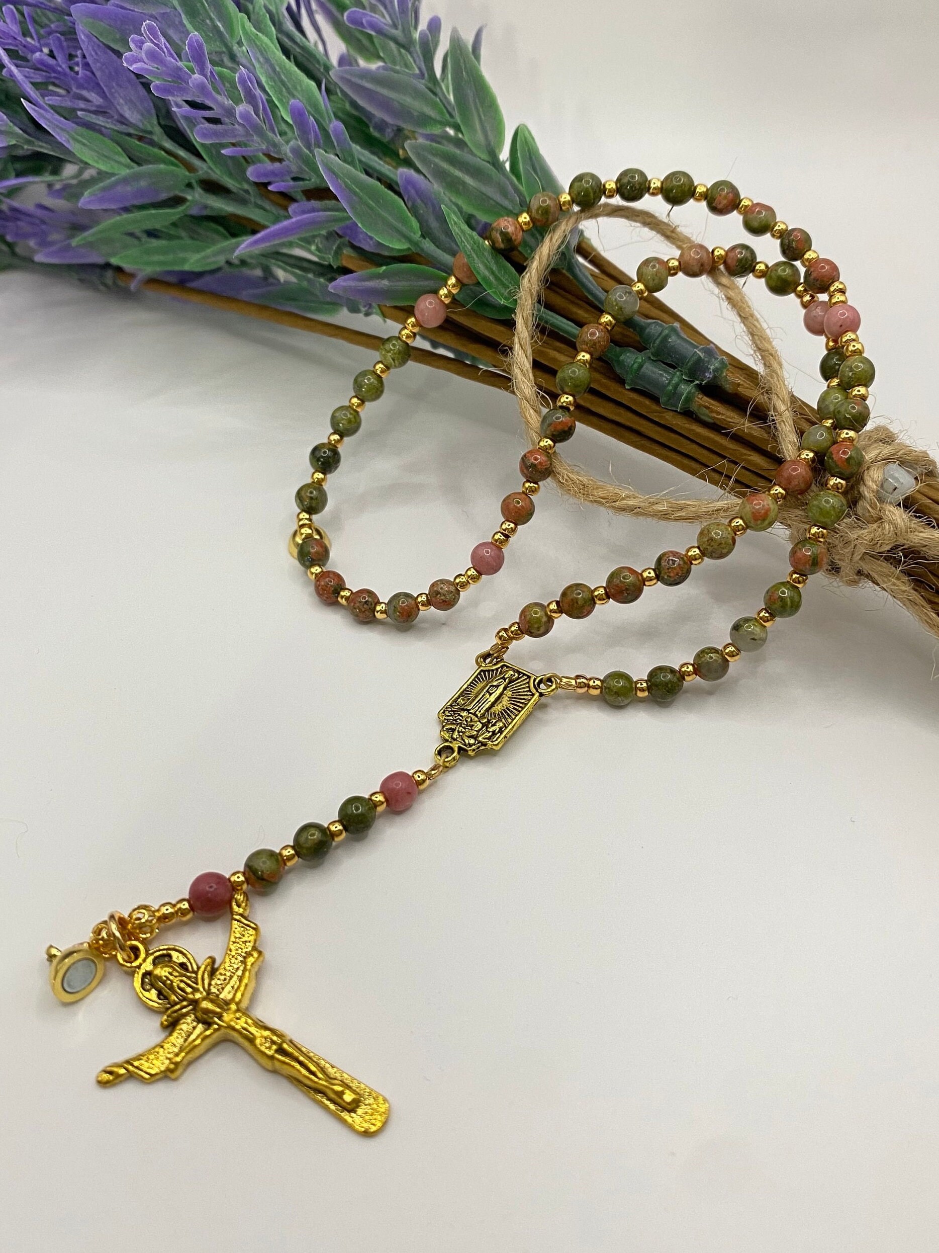 Manini (small) Full Decade Our Lady of Fatima Rosary |catholic Rosary ...