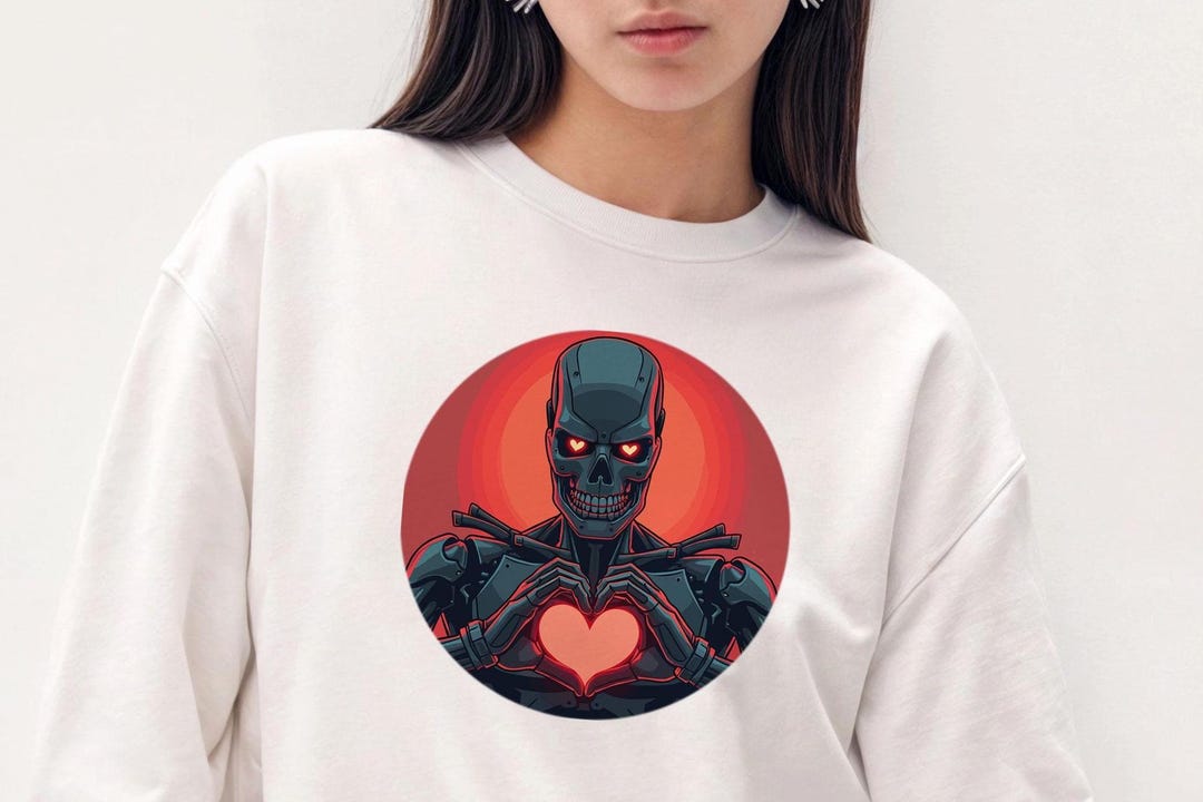T-800 Hand Heart - Unique Romantic Gift | Couples Keepsake, Valentine's ...
