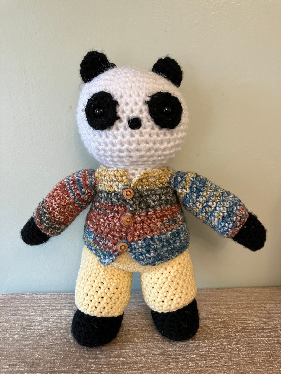 Polly Panda With Accessories/the Little Villager Collection - Etsy