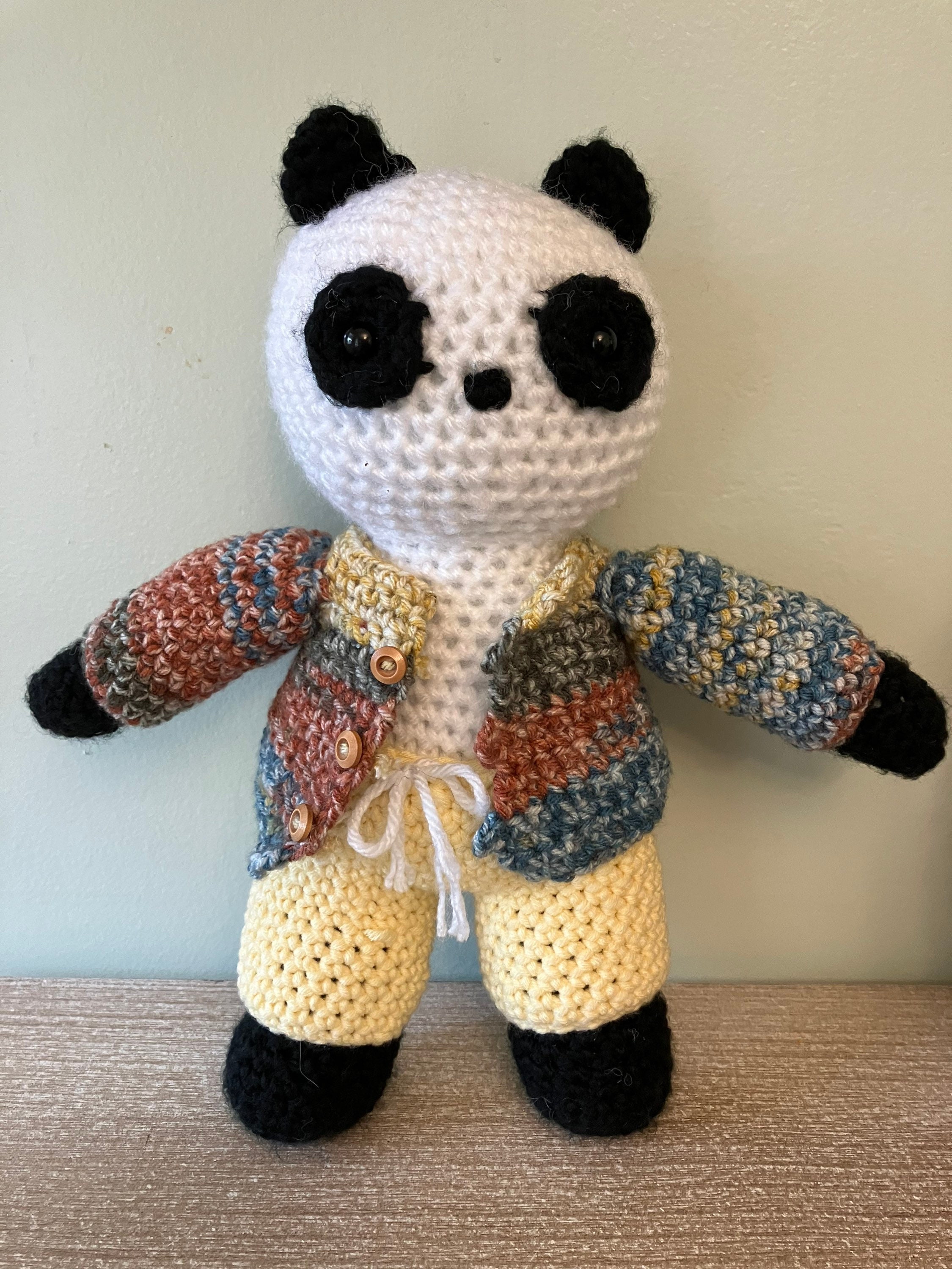 Polly Panda With Accessories/the Little Villager Collection - Etsy