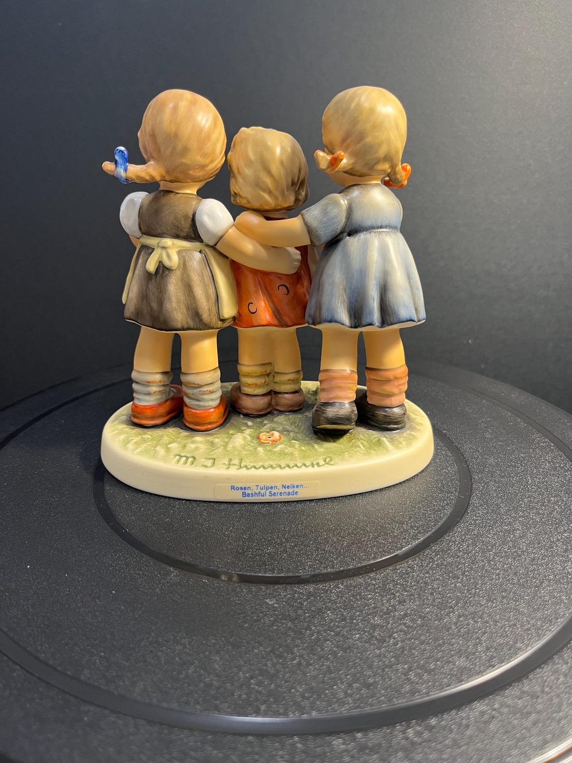 Hummel Goebel Bashful Serenade 2133 First Issue Back Stamp TMK 8 5.25 ...