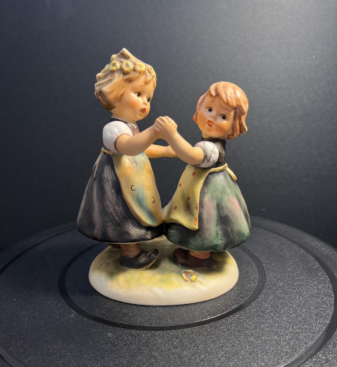 Spring Dance Goebel Hummel Figurine #353/0 - Two Sisters Dancing in ...