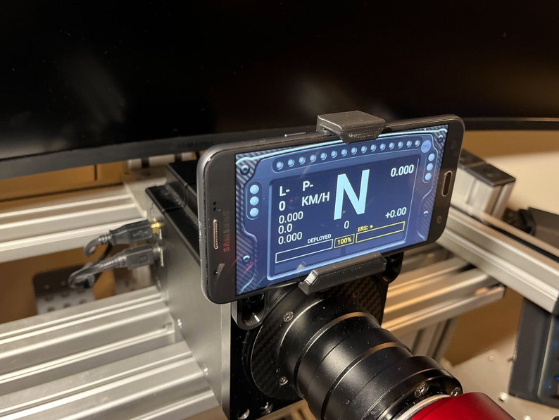 Simagic Alpha / Alpha Mini Wheel Base Dashboard Phone Mount for Sim ...