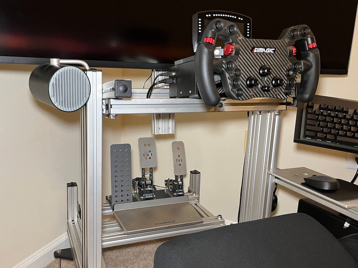 Heusinkveld Sprint Dead Pedal / Footrest / 3rd Pedal for Sim Racing Rig ...